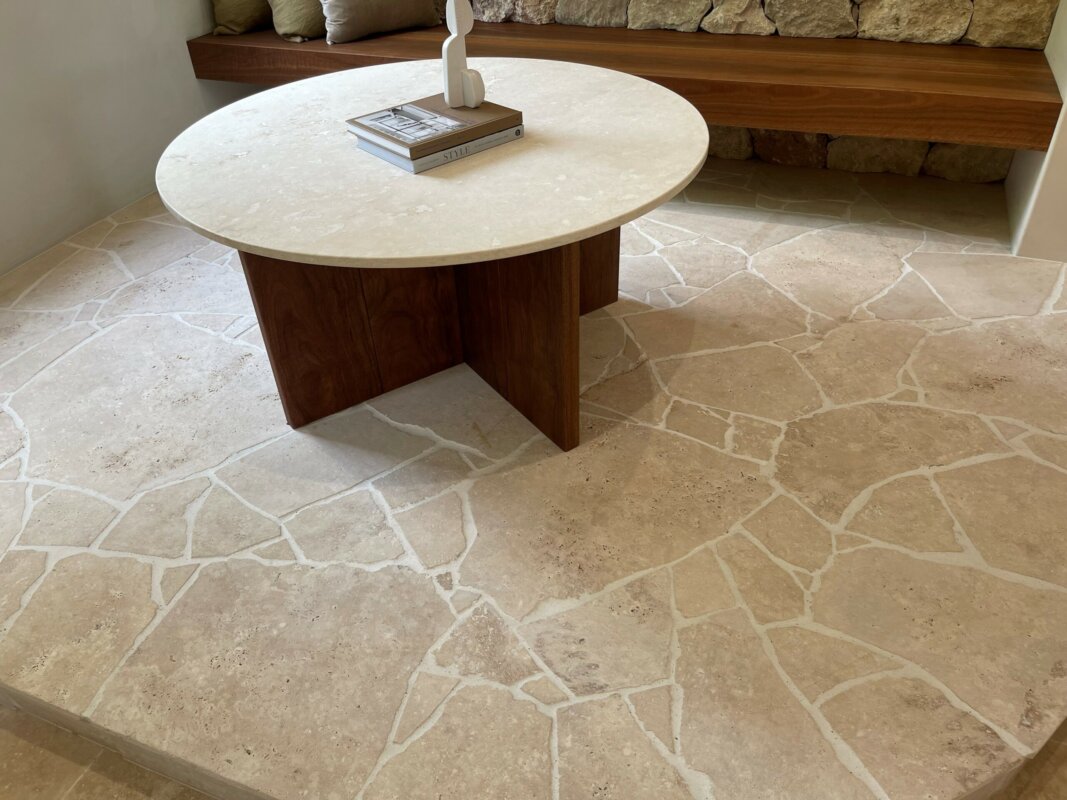 Shop Classic Travertine Crazy Paving in Melbourne | BuildMart Australia