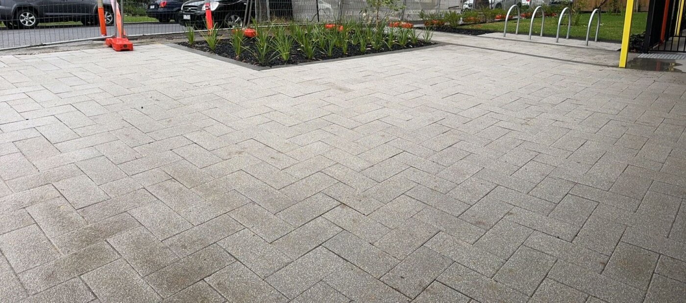 Pore Stone Grey Finish, Heavy Sanblasted | BuildMart Australia